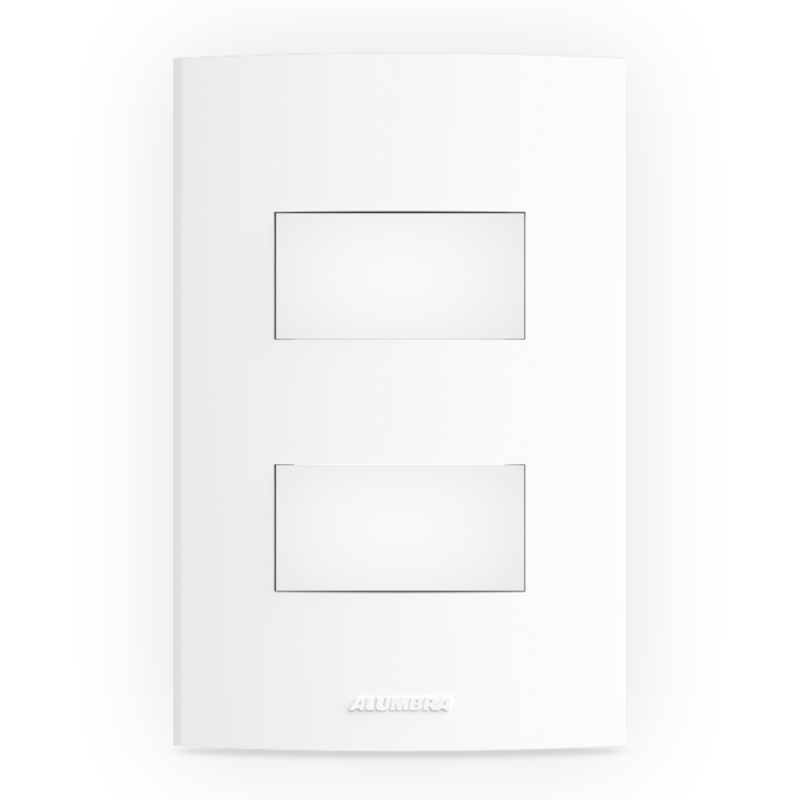 PL 4X2 2MOD.DIST.C/ SUP.BR INOVAPRO - Alumbra Store